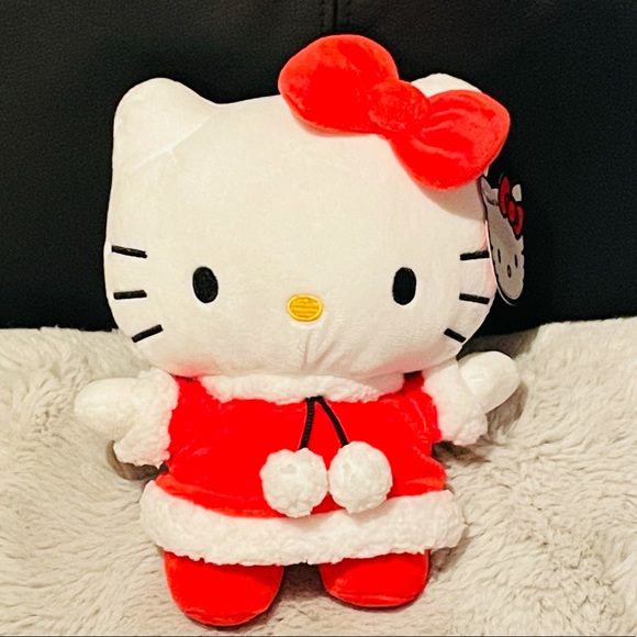 Sanrio | Toys | Sanrio Hello Kitty Santa Plush | Poshmark